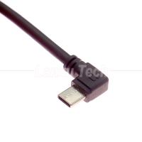 China 1m 2m 3m 5m Data Charging 90 Degree Up Down Left Right Angle USB to Type C Extension Cable for sale