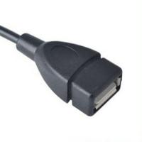 China 90 Degree Angle Micro B to USB Type A Female OTG Adapter Cable for sale