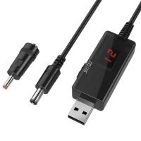 China USB to DC Step Up Booster Cable 5V to 9V 12V LED Display Voltage Converter 1m for sale