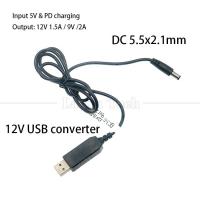 China QC3.0 QC2.0 12V 1.5A 9V 2A 5V to 12V USB Charger Cable for Router LED Strip for sale