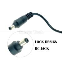China 5V USB to 12V Output DC 5.5x2.1mm Lock Connector Booster Cable for LED Strip Lights for sale