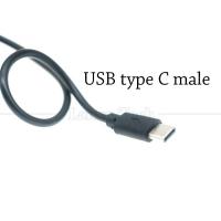China 5V to 12V USB to USB Type C Booster Converter Cable 1m for LED Strip Light Mats for sale