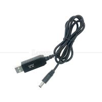 China 5V USB to 9V DC Step Up Converter Cable 5.5x2.1mm 1m for WiFi Router Modem for sale