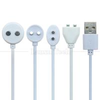 China 2 Pin USB Magnetic Charger Cable 1m for Electric Toothbrush Beauty Instrument Vibrator for sale