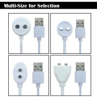 China 2 Pin USB Magnetic Charger Cable 1m for Electric Toothbrush Beauty Instrument Vibrator for sale