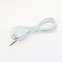 China Custom USB A Male to JST 2-Pin Connector Cable Assembly with 1.0mm-2.0mm Pitch and 18-26AWG Wire Options for sale