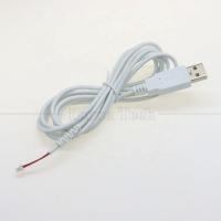China Custom USB A Male to JST 2-Pin Connector Cable Assembly with 1.0mm-2.0mm Pitch and 18-26AWG Wire Options for sale