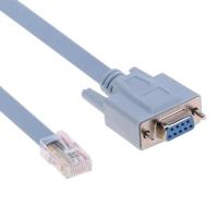 China 1.8m RS232 DB9 Female to RJ45 Console Cable for Cisco Router Switch for sale