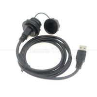 China IP67 Waterproof Panel Mount USB A Extension Cable 1m Length for Marine & Automotive Applications for sale