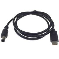 China 65W PD USB C to DC 5.5x2.1mm Power Supply Charging Cable 20V 3A Quick Charge for sale