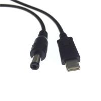 China 65W PD USB C to DC 5.5x2.1mm Power Supply Charging Cable 20V 3A Quick Charge for sale