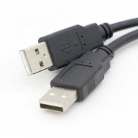 China Screw Locking Dual USB 2.0 Panel Mount Extension Cable 0.5M 1M 2M 3M 5M with CE RoHS Certification for sale