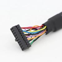 China Screw Locking Stud Dual USB 3.0 Type A Female Panel Mount Cable for sale