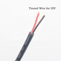 China Customized Panel Mount USB Type A Female to Open Bare End Wires Cable for sale