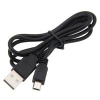 China Custom OEM USB to Mini B Cable 1m 2m 3m Length with 0.5A 1A 2A Charging Current for Data Transfer for sale