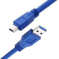 China USB 3.0 Type A to Mini B 10-Pin Extension Cable 5Gbps Data Transfer 1m 2m 3m Length Options for sale