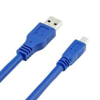 China USB 3.0 Type A to Mini B 10-Pin Extension Cable 5Gbps Data Transfer 1m 2m 3m Length Options for sale