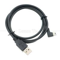 China 90 Degree L-Shape USB 2.0 A to Mini B 5-Pin Cable - 1m 2m 3m 5m Lengths with 0.5A 2A Charging for sale