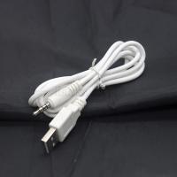 China USB A Male to 3.5mm 4 Pole TRRS Audio Charger Cable 1m for Speaker Headphone for sale