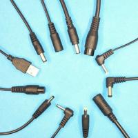 China USB A Male to DC 5.5x2.1mm Power Charger Cable 1m 2A for LED CCTV Camera for sale