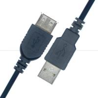 China USB 2.0 Type A Male to Female Extension Cable 1M 2A for Computer Keyboard Mouse Data Charging for sale