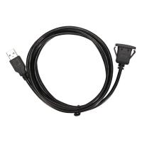 China Waterproof Flush Panel Mount USB Extension Cable Male to Female 1M 2M 3M 5M for Car Truck Boat Dashboard for sale