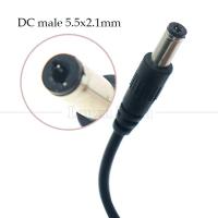 China USB to DC 5.5x2.1mm Barrel Jack Power Charger Cable 1M 5V 2A for LED Lamp Router for sale