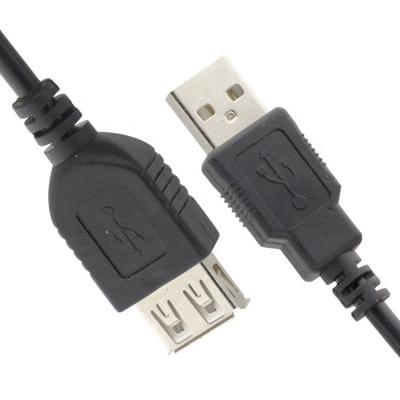 China USB 2.0 Type A Male to Female Extension Data Charger Cable 1m 2m 3m 5m for sale