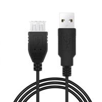 China Custom OEM USB 2.0 Type A Male to Female Extension Cable 1m 2m Data Charging for sale