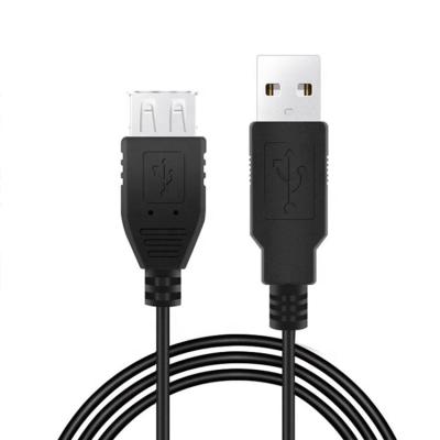 China Custom OEM USB 2.0 Type A Male to Female Extension Cable 1m 2m Data Charging for sale