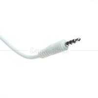 China USB 2.0 A Male to 3.5mm 4 Pole Audio Adapter Charger Cable 1m for Speaker Headphone for sale