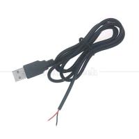 China 5V USB to Bare Wires Cable with 0.5A-10A Current Options for LED Strips and Raspberry Pi Projects for sale
