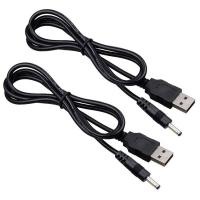 China USB to DC 3.5x1.35mm Power Charger Cable 1 Meter 5V 2A for Router Speaker for sale