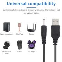 China USB to DC 3.5x1.35mm Power Charger Cable 1 Meter 5V 2A for Router Speaker for sale