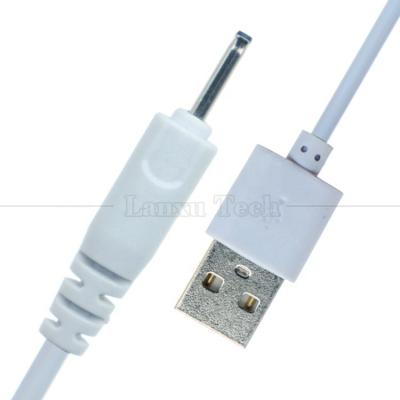China Customized USB to DC 2.0x0.6mm Charger Cable 1M 2M 3M 5V 2A for Vibrator Speaker Headphones for sale