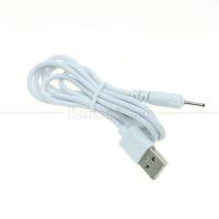China Customized USB to DC 2.0x0.6mm Charger Cable 1M 2M 3M 5V 2A for Vibrator Speaker Headphones for sale