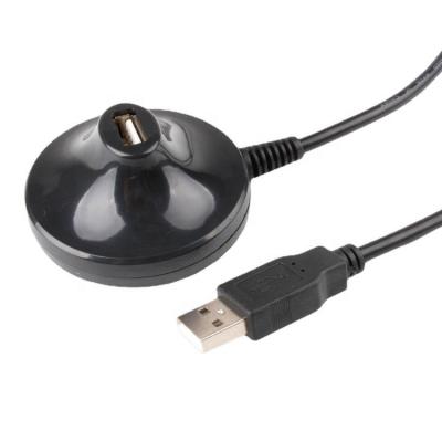 China Desktop Male to Female USB 3.0 Dock Station Data Charging Extension Cable 1M Black for sale