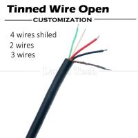 China Custom USB 2.0 A Male to Stripped Wires Pigtail Cable - 1m to 5m Length Options for DIY Electronics for sale