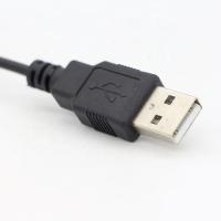 China USB 2.0 A Male to Bare Wire End Pigtail Cable 1m Length with 600mA Charging Current for DIY Electronics for sale