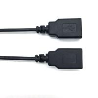 China USB 2.0 Type A Female to Open Pigtail 4 Wire Tinned Cable 0.3m for LED Strip Charging for sale