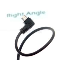 China 90 Degree Right Angle Micro USB B to USB A Cable 1m-3m Length 5A Charging Current Data Charger for sale
