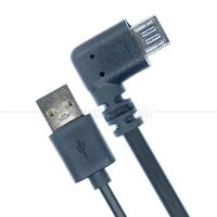 China 90 Degree Right Angled USB to Micro B Data Charger Cable 1m-3m Length 5A Fast Charging for Phone Tablet Camera for sale