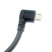 China 90 Degree Angled Micro USB Cable 1M 2M 3M 5M Length with 5A Charging Current for Data Transfer for sale