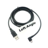 China 90 Degree Angled Micro USB Cable 1M 2M 3M 5M Length with 5A Charging Current for Data Transfer for sale