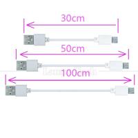 China Short 0.3M 0.5M 1M Micro USB Charger Cable with 2A Fast Charging for Power Banks and Tablets for sale
