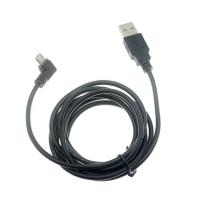 China 90 Degree Right Angle Micro USB Cable 1m 2m 3m Length with 2A Charging Current and 24AWG Wire Gauge for sale