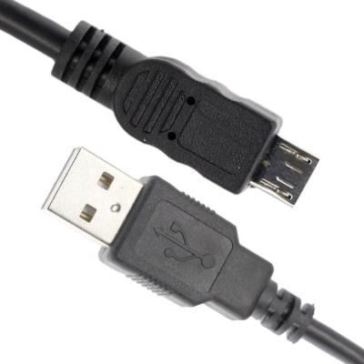 China USB A Male to Micro B Connector Cable - 1M 2M 3M 5M Lengths with 2A Charging Current for Data Transfer for sale