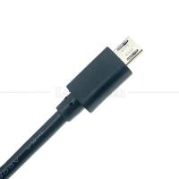 China Custom 20AWG Heavy Current Micro USB Male to Bare Wire Pigtail Cable 0.2m for Raspberry Pi for sale