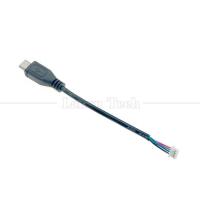 China OEM Customized Micro USB to JST 4 Pin 1.25mm Pitch Cable - 28AWG 3.0mm OD with Pure Copper Conductors for sale