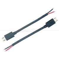 China DIY Heavy Current 20AWG 5V 5A Micro USB Power Pigtail Cable Bare Wire End for Raspberry Pi for sale